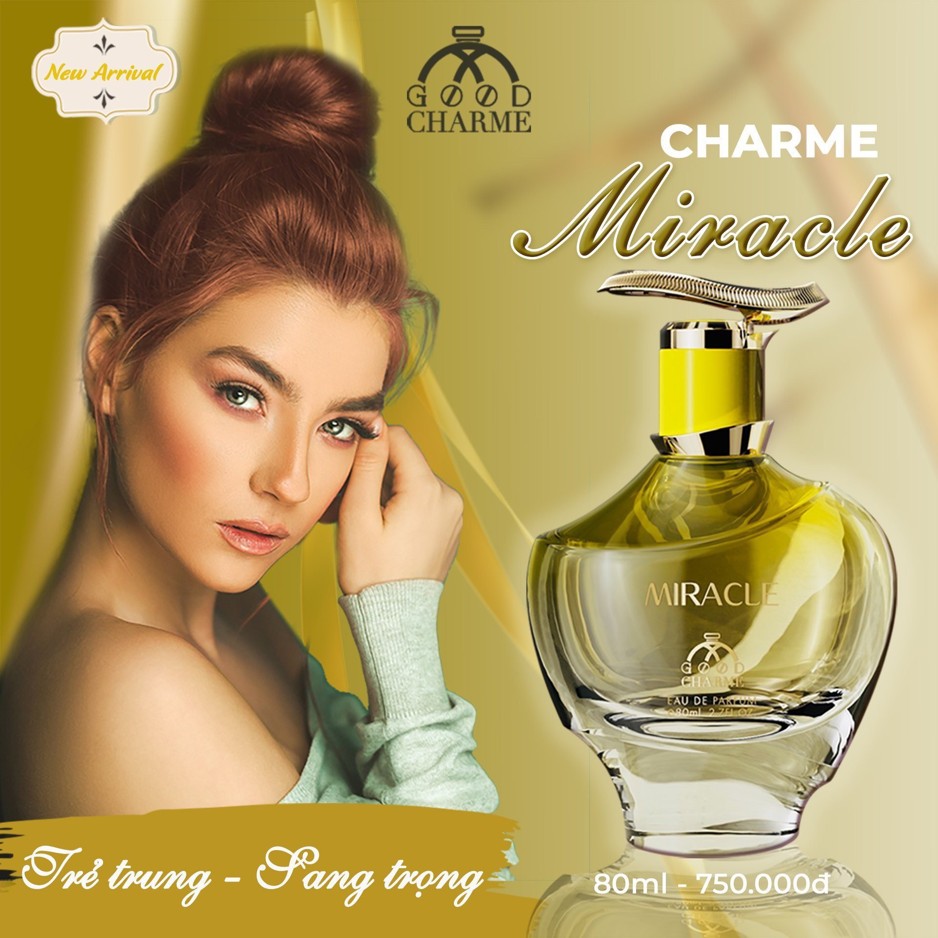Kho sỉ nước hoa nữ Good Charme Miracle 80ml Chính Hãng Tặng Kèm Quà ...