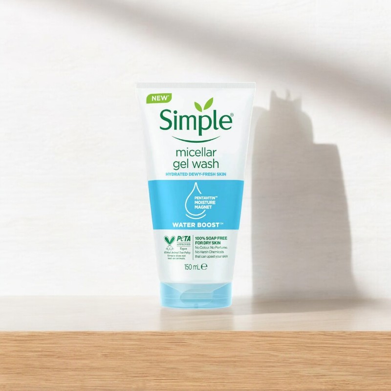 Sữa Rửa Mặt Simple Micellar Gel Wash Cho Da Dầu Mụn 150ml - Kho Sỉ Mỹ ...